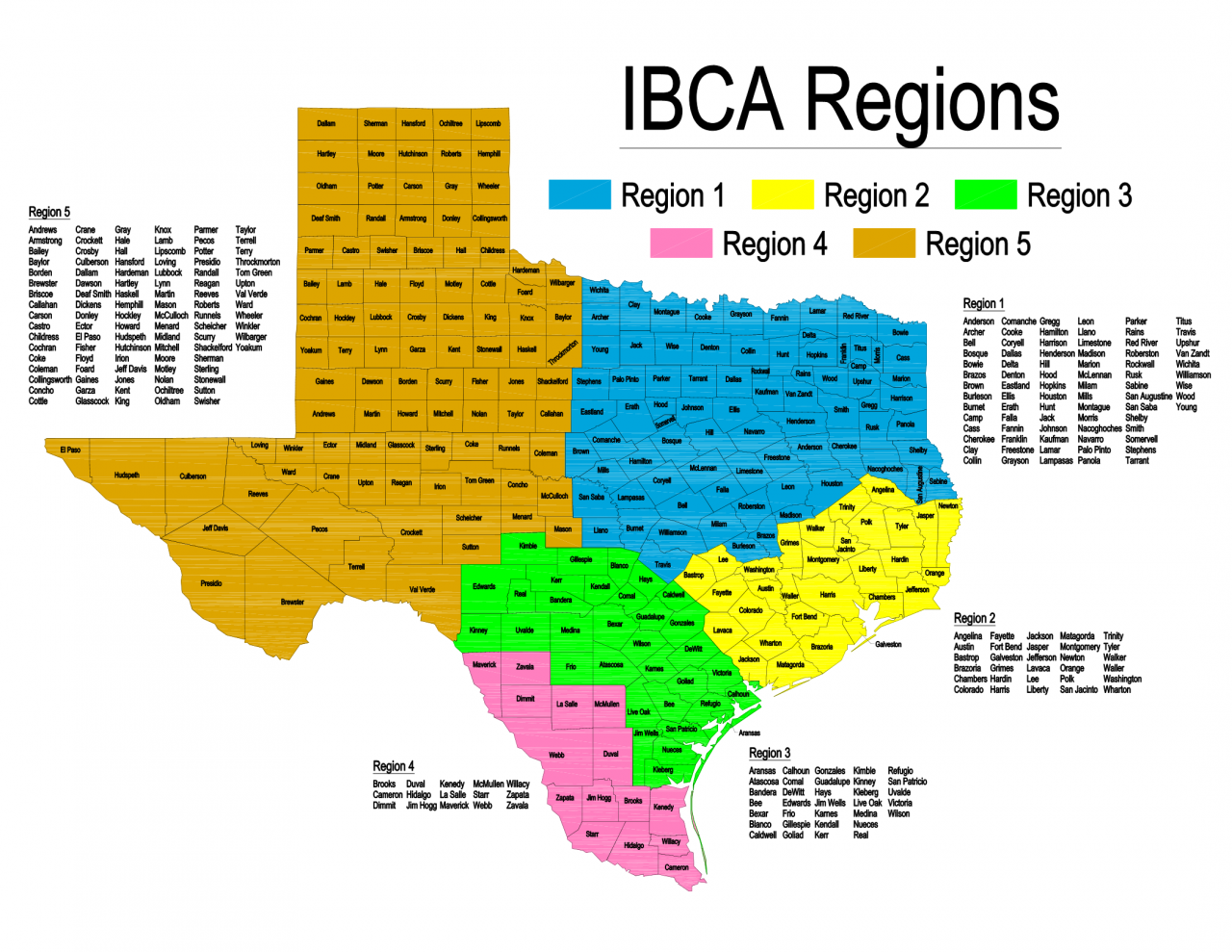 Regions - IBCA